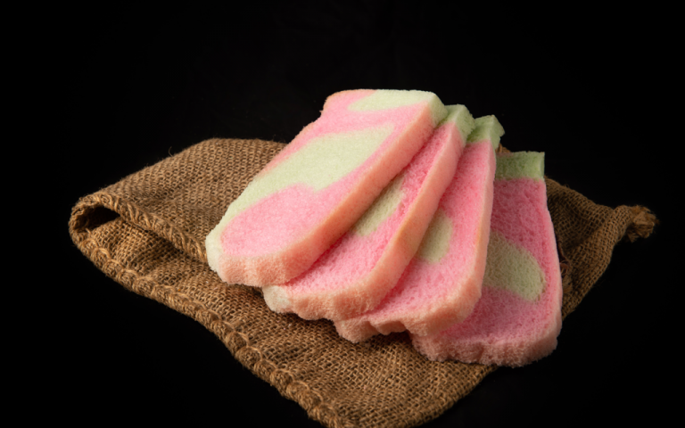 HSB Hainan Bread Rainbow (Pink Green) – Bestone Food Industries (S) Pte Ltd