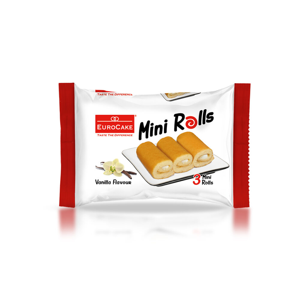 EUR Mini Roll 3s Vanilla – Bestone Food Industries (S) Pte Ltd